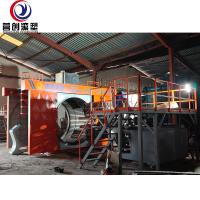 China YINGCHUANG CS-2A-2500 Shuttle Rotomolding Machine, Double Arm Industrial Rotational Molding Equipment For Hollow Plastic Goods for sale