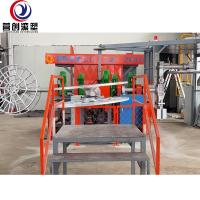 China Intelligent PLC Controlled CC-3A-2000 Three-Arm Rotomolding Machine, Customizable Rotary Plastic Production Line Equipment for sale