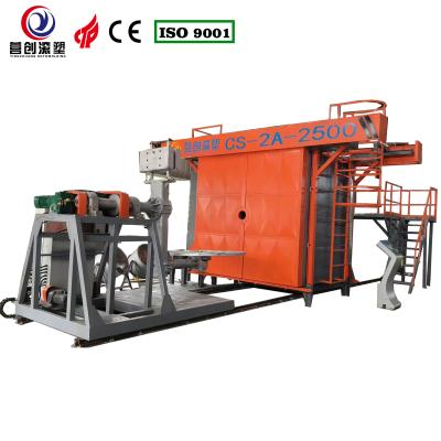 China CS-2A-2500 Shuttle Rotational Molding Machine | One Straight Arm + One L-Arm, Dual-Station, PE/PP, Seamless One-Piece Forming for sale