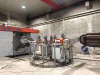 China PLC Controlled Plastic Rotary Moulding Machine 22-62kW 220-480V for sale