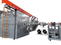 China PLC Controlled Shuttle Rotomolding Machine 220V 380V 440V Automatic Operation for sale