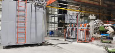 China PP PE HDPE LLDPE Multi Arms Rotomoulding Machine 220V 380V 440V 2500L 14000L for sale