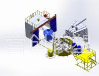 China Carousel Rotomolding Machine for Hollow Plastics - 3-Arm & 4-Arm Models up to 14000L Capacity for sale