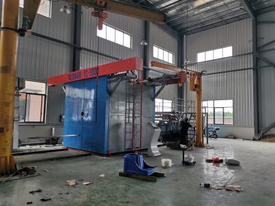 China PLC Controlled Shuttle Rotomolding Machine 220V 400V for Water Tanks for sale