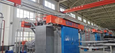 China PLC Controlled Shuttle Rotomolding Machine 220V 380V 440V Liquefied Gas Heating for sale