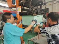China Fully Automatic Rotomolding Machine 3-Arm & 4-Arm Models with 250-280°C Heating for 1000L to 14000L Tank Production for sale