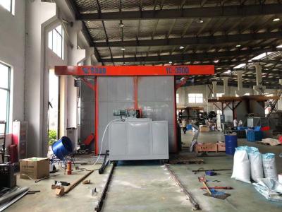 China PLC Control System Shuttle Rotomolding Machine 380V/50Hz 500000 Kcar Burner Capacity for sale