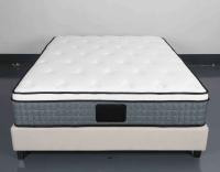China 7 Zone Pocket Spring Mattress Rayon Fabric Top MDI Memory Foam Natural Latex 12 Inch for sale