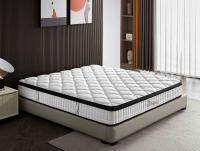China 24cm Foam Pocket Spring Two Sided Latex Mattress Compressible 10 Inch Euro Top for sale