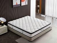 China 24cm Foam Pocket Spring Two Sided Latex Mattress Compressible 10 Inch Euro Top for sale