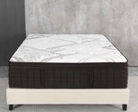 China Jacquard Fabric Gel Memory Foam Pocket Spring Mattress Medium Firmness Compressed 14 Inch for sale