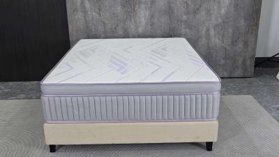 China Lavender Fragrance Fabric Rolled Up Memory Foam Mattress Ultra Soft Compressed 14In for sale