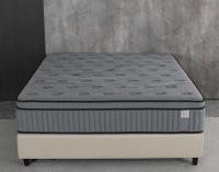 China Gray Fabric Pocket Spring Natural Latex Mattress Compressed 14 Inch for sale