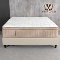 China MDI Latex Like Foam Compressed Pocket Spring Mattress 14 Inch Euro Top for sale