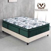 China Pocket Spring Hotel Bed Mattress Compressible Jacquard Fabric Velvet Memory Foam 14 Inch for sale