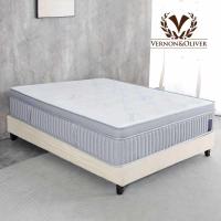 China MDI Latex Like Foam Pocket Spring Mattress Soft Compressible 14In For 5 Stars Hotel for sale