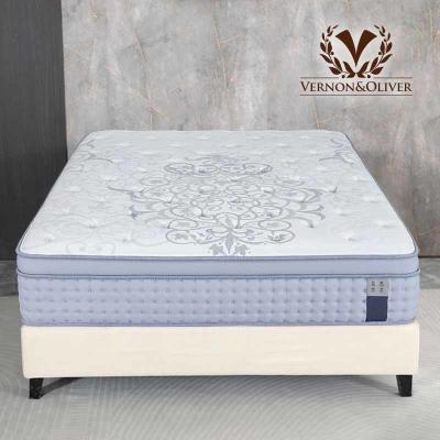 China MDI Memory Foam Pocket Spring Mattress Compressible Medium Soft Firmness 14 Inch for sale
