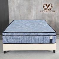 China Graphene Memory Foam Hotel Bed Mattress Plush Compressible Jacquard Knitted 14in for sale