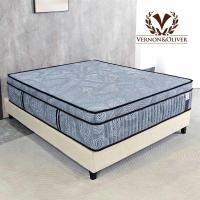 China Graphene Memory Foam Hotel Bed Mattress Plush Compressible Jacquard Knitted 14in for sale