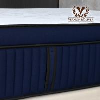 China Knitted Fabric MDI Pocket Spring Memory Foam Mattress Compressible In A Box 14 Inch for sale