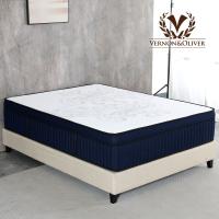 China Knitted Fabric MDI Pocket Spring Memory Foam Mattress Compressible In A Box 14 Inch for sale