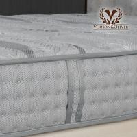 China Jacquard Graphene Knitted Fabric Memory Foam Mattress Compressible Gray 10 Inch for sale