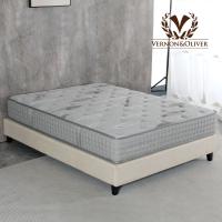 China Jacquard Graphene Knitted Fabric Memory Foam Mattress Compressible Gray 10 Inch for sale
