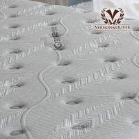 China Jacquard Graphene Knitted Fabric Memory Foam Mattress Compressible Gray 10 Inch for sale