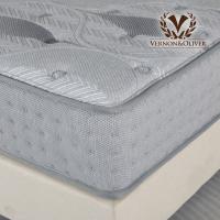 China Jacquard Graphene Knitted Fabric Memory Foam Mattress Compressible Gray 10 Inch for sale