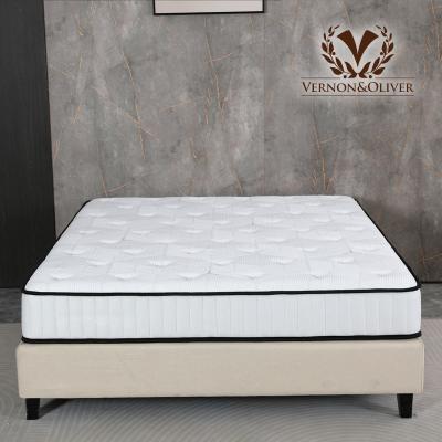 China Tight Top Knitted Fabric Hotel Bed Mattress 10 Inch For Inn Motel for sale