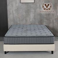 China Gray Knitted Fabric Mdi Memory Foam Mattress Medium Firmness Compressible 10 Inch for sale