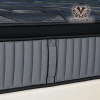 China Memory Foam Natural Latex Pocket Spring Mattress 14in Jacquard Knitted Fabric Gel Infused for sale