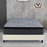 China Memory Foam Natural Latex Compressible Mattress In A Box Jacquard Gray Knitted Fabric 12 Inch for sale