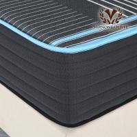 China 12 Inch Thickness Pocket Spring Mattress with Breathable Knit Fabric and 10-Year Warranty for Lasting Comfort for sale
