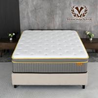 China 14 Inch Tencel Skin-Friendly Fabric Memory Foam Pocket Spring Mattress Vacuum Compressed in Box for Easy Shipping for sale