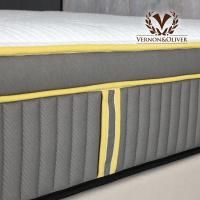 China 14 Inch Tencel Skin-Friendly Fabric Memory Foam Pocket Spring Mattress Vacuum Compressed in Box for Easy Shipping for sale