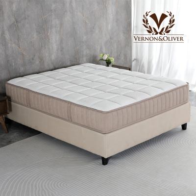 China 10 inch Medium Firm Hybrid Mattress with Pocket Springs and Compressed for Easy Shipping for sale
