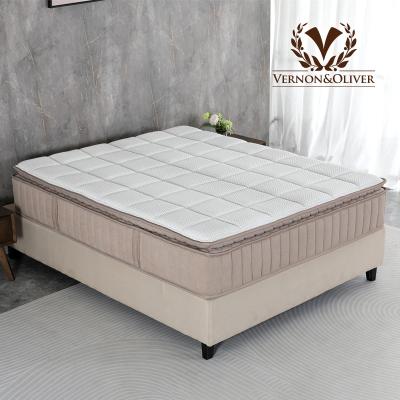 China 12 Inch Gel Memory Foam Mattress with Pocket Springs Compressed in Box for Home and Hotel Use for sale