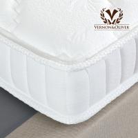 China 8 Inch Tight Top Pocket Spring Mattress with Motion Isolation and 10-Year Warranty for Hotels and Dormitories for sale