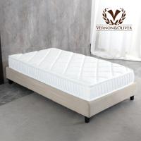 China 8 Inch Tight Top Pocket Spring Mattress with Motion Isolation and 10-Year Warranty for Hotels and Dormitories for sale