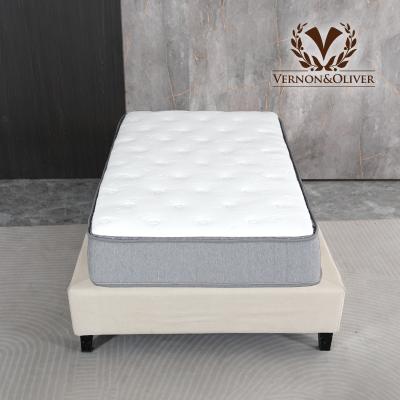 China 8 Inch Washable Cover Layer Changeable Pocket Spring Memory Foam Hybrid Mattress for Hotels and Homes for sale