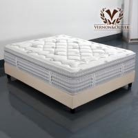 China 14 Inch Thickness Luxurious Satin Knitted Fabric Pocket Spring Mattress with Memory Foam Vacuum Compressed for Restful Sleep for sale