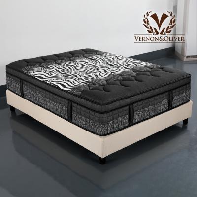 China 14 Inch Gel Memory Foam Pocket Spring Mattress with Reinforced Edge Support Compressed in a Box for sale