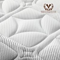 China 12 inch pillow top medium soft memory foam mix natural latex affordable  price  pocket spring mattress rolled up in a box good for home use for sale