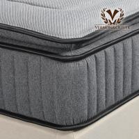 China 12 inch pillow top medium soft memory foam mix natural latex affordable  price  pocket spring mattress rolled up in a box good for home use for sale