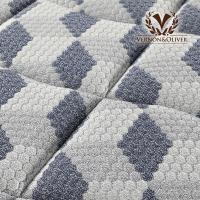 China 12 inch tight top cooling fabric pressure relief memory foam with nature latex pocket spring mattress packed in box for sale