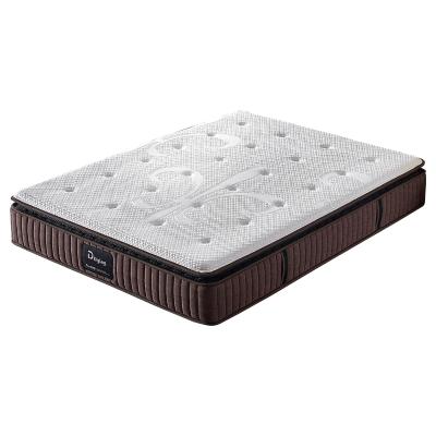 China Hot Sale Good Quality Hotel Project Apartment Hybrid Mattress Bedroom Memory Foam Spring Mattress for sale