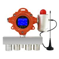 China GTQ-YA-C100FT Wall Mounted 4-in-1 Gas Detector with 24V Power and 1200m Transmission for sale