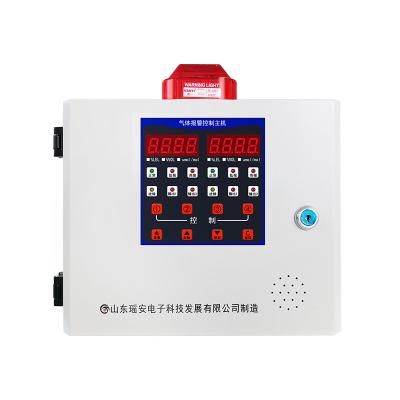 China YA-K112S Two Channel Gas Alarm Controller 2.5kg with RS485 4-20mA Input for Industrial Gas Detection for sale