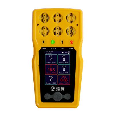 China BTQ-YA-C100FT Handheld Gas Detector - 6-Gas Analyzer with 5800mAh Battery and IP67 Rating for sale